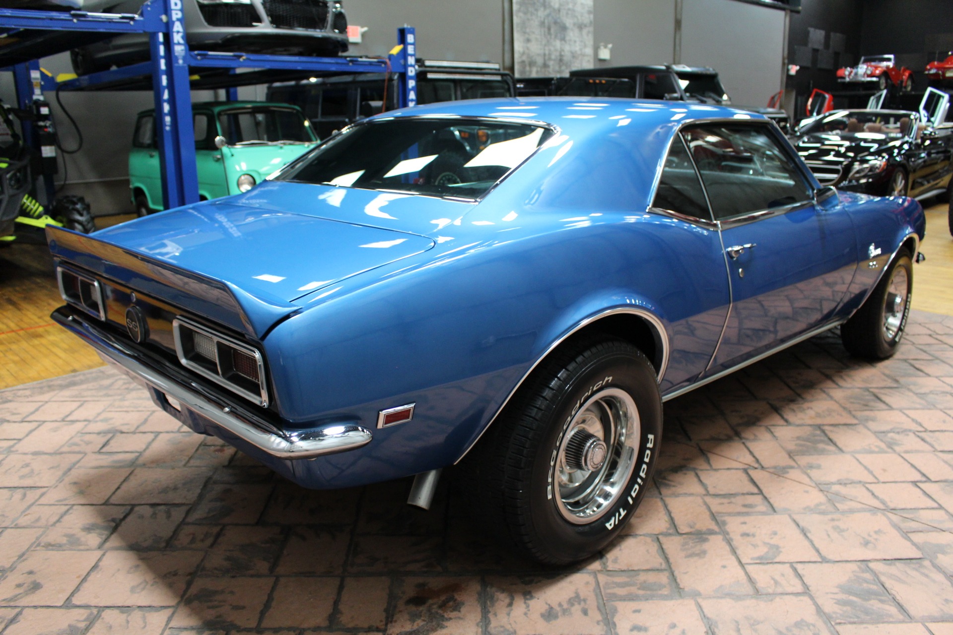 68 Camaro Ss Blu